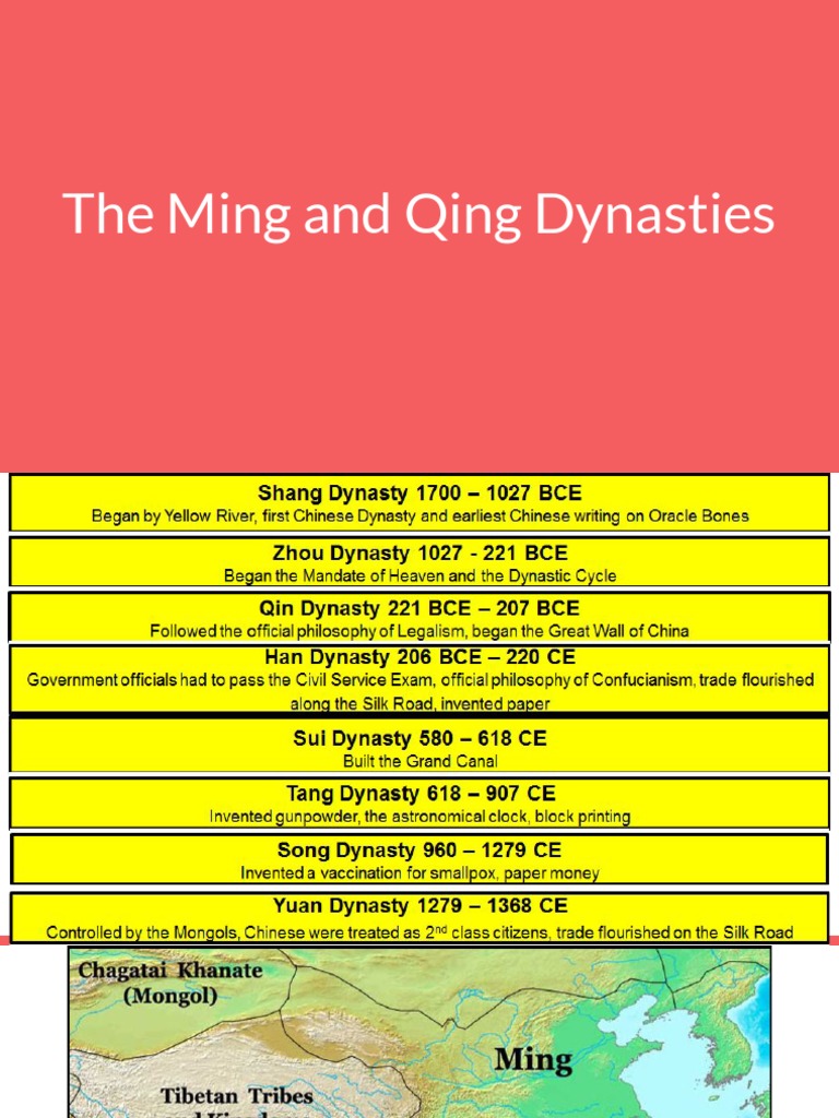 Ming and Qing | PDF | Qing Dynasty | Opium