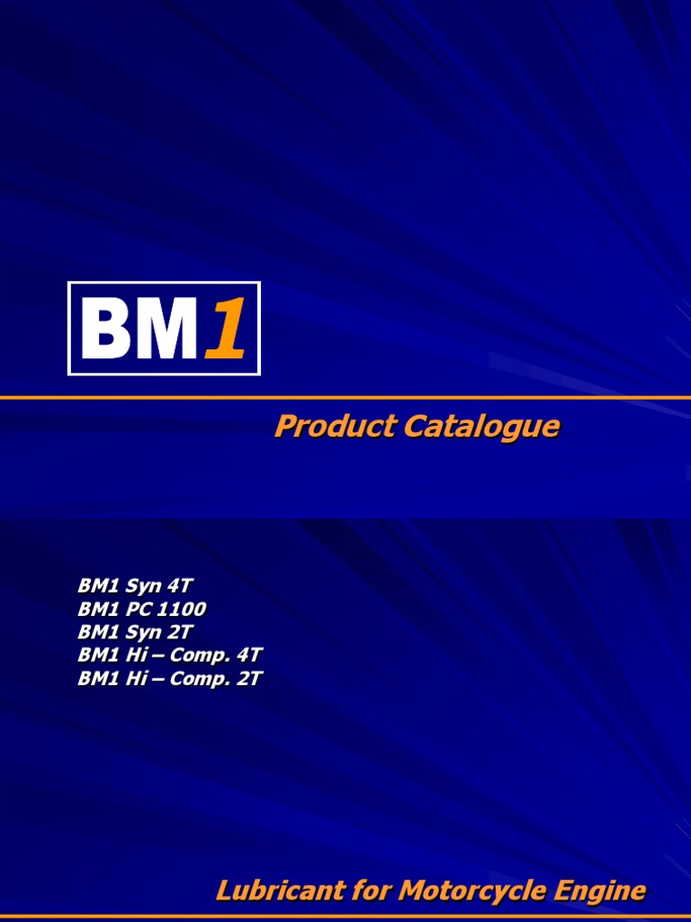 BM1 Oil | PDF | Transmission (Mechanics) | Engines