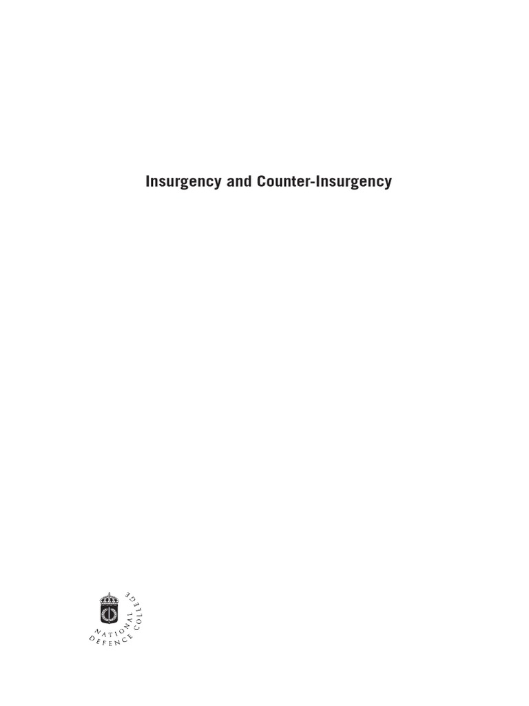 Rekkedal Insurgency and Counter Insurgency | PDF | Insurgency | Counter ...
