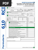 Guía para Llenar el Formulario 610 | PDF | Economias
