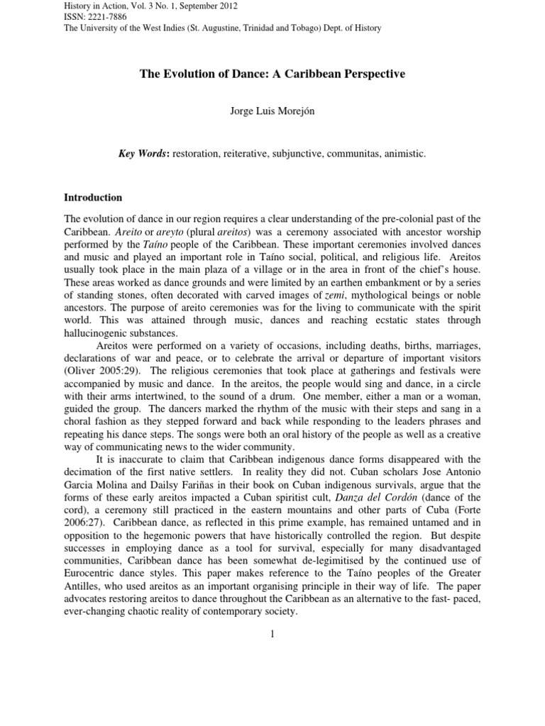 Reviving Taíno Areito Dance Traditions | PDF | Caribbean | Dances
