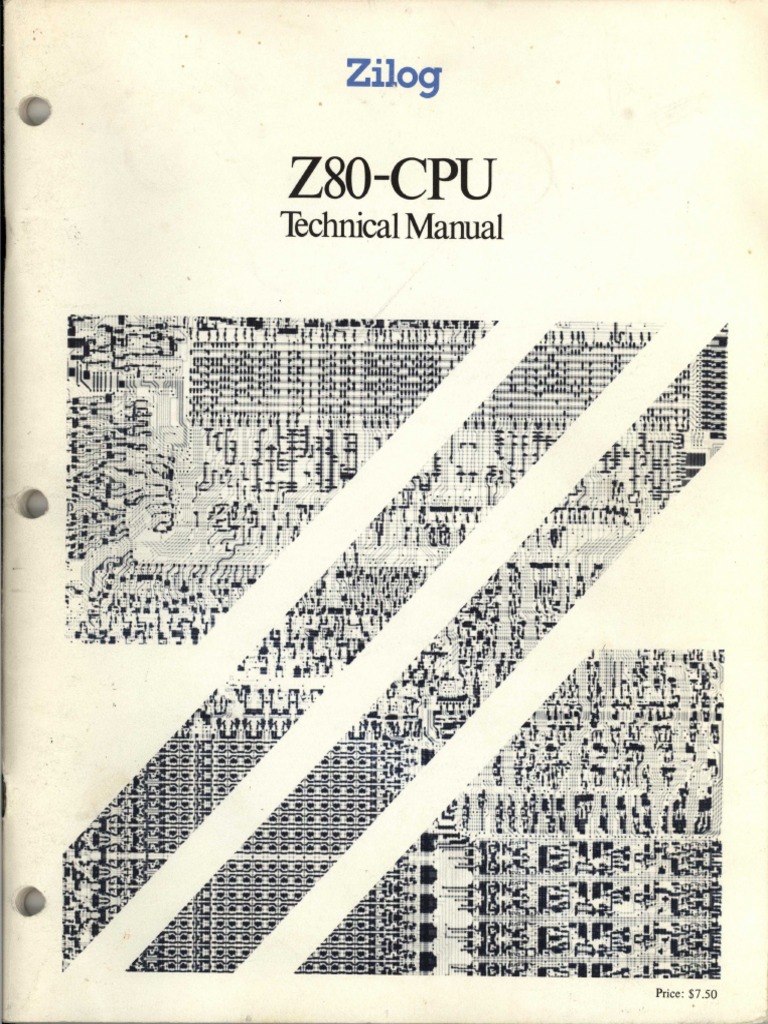 Zilog Z80 CPU Technical Manual | PDF