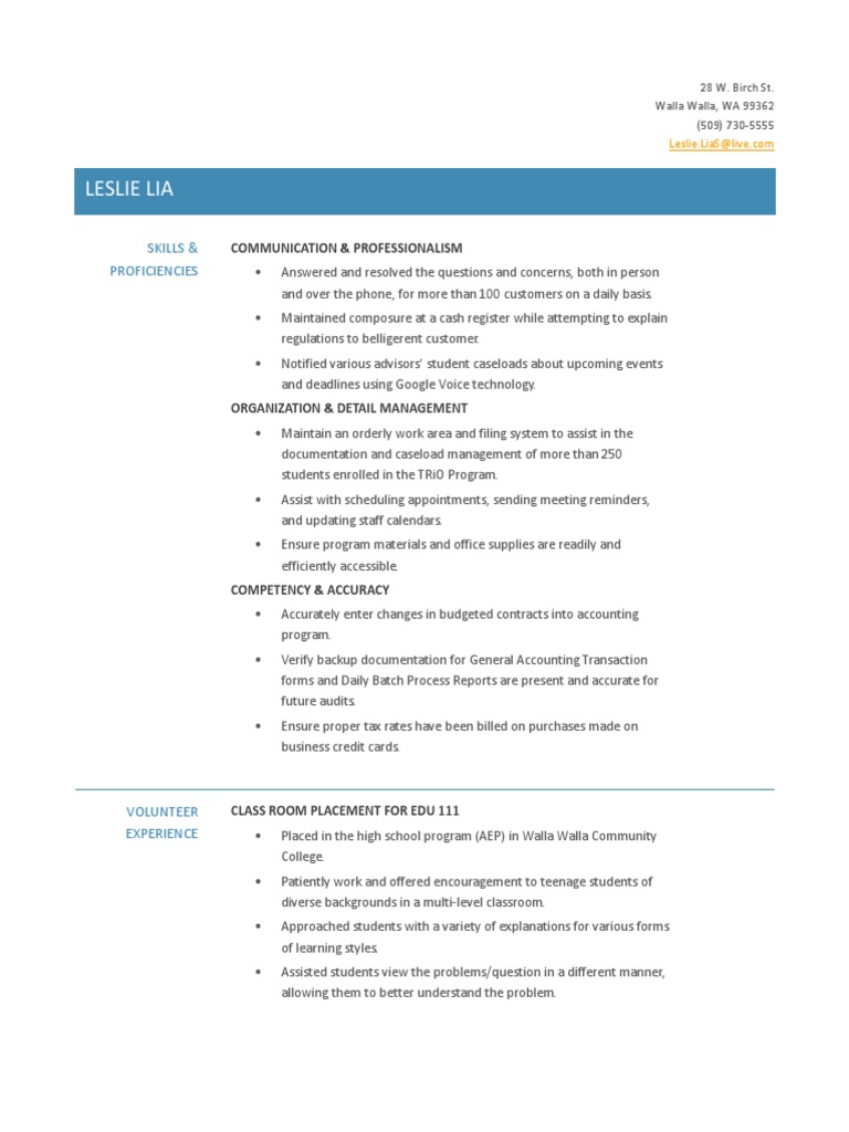 Fake Resume | PDF | Further Education | Business