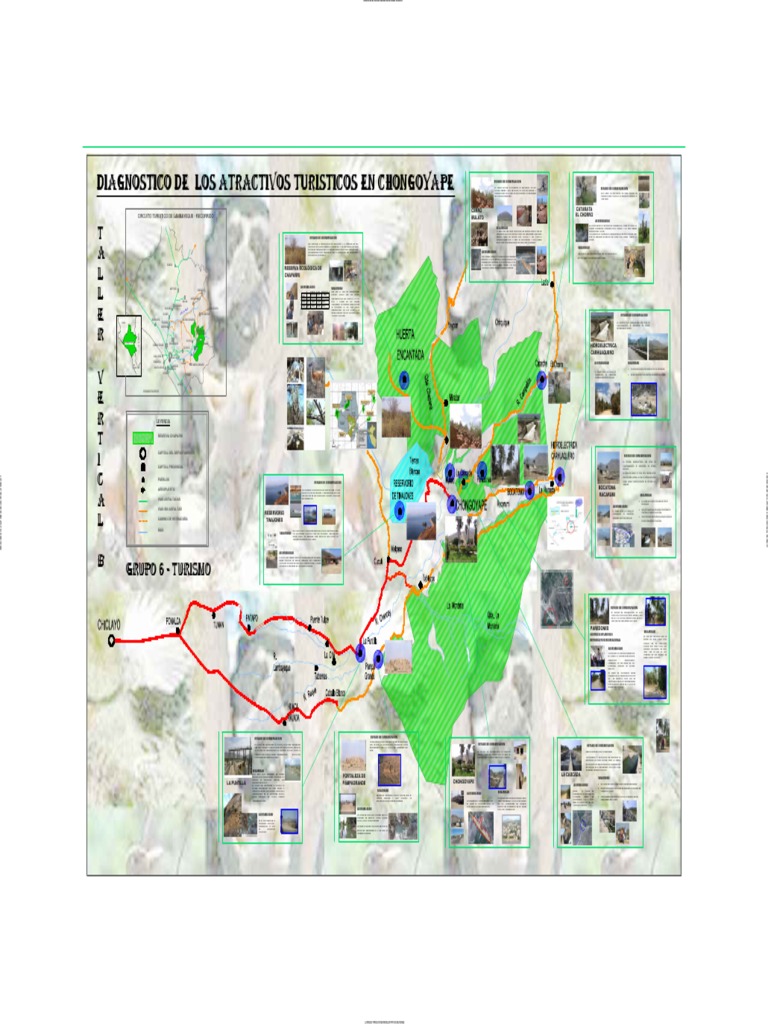 Mapa y Accesibilidad de Chongoyape | PDF