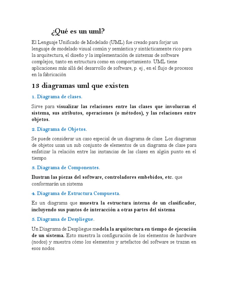Qué Es Un Uml | PDF | Lenguaje de modelado unificado | Caso de uso