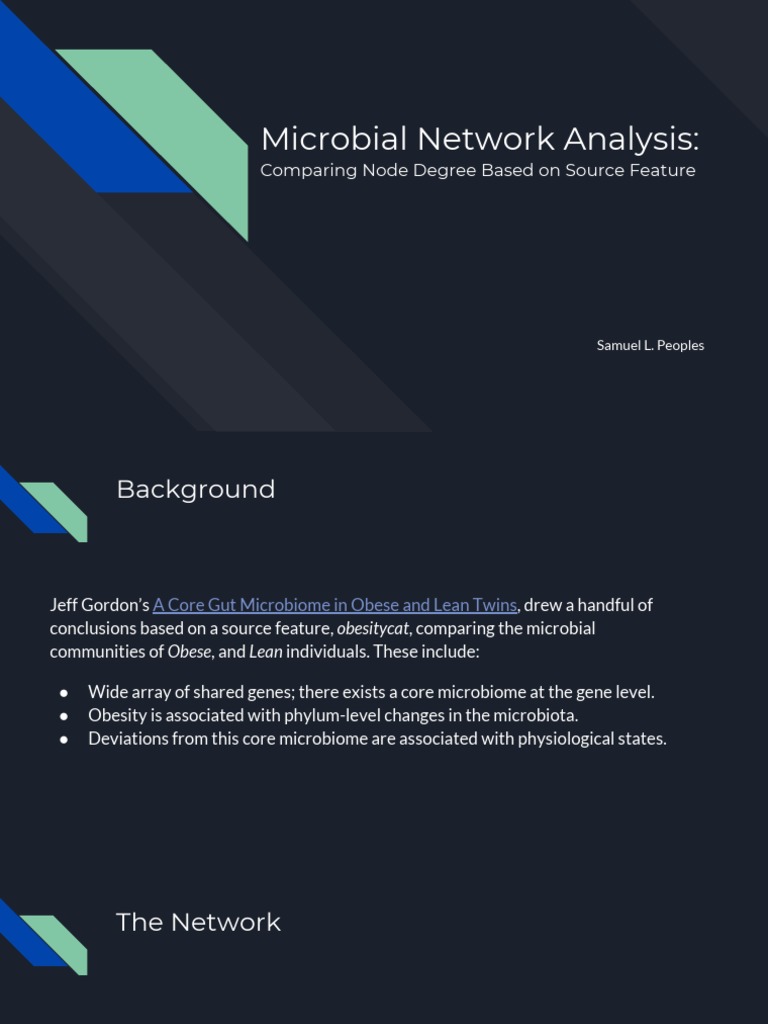 Microbial Network Analysis | PDF | Microbiota | Teaching Mathematics
