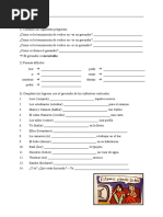 Ficha de Trabajo - La Camisa de Margarita | PDF