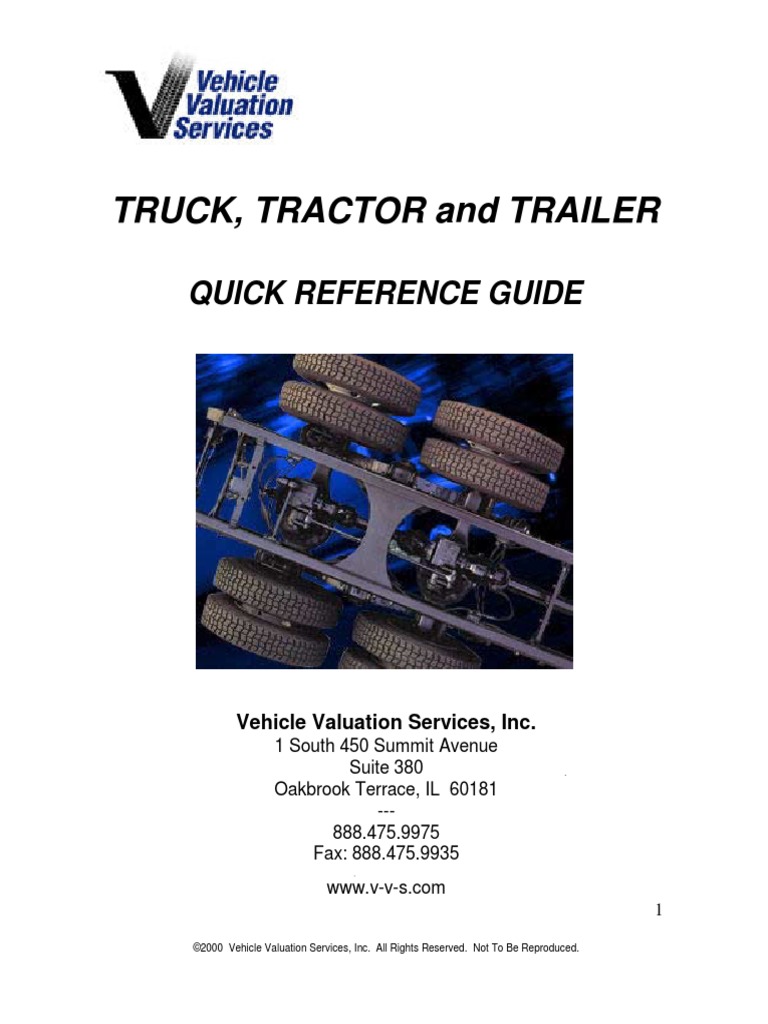 TRUCK, TRACTOR and TRAILER PDF | PDF | Trailer (Vehicle) | School Bus