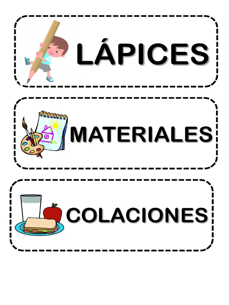 Para Imprimir Letreros | PDF
