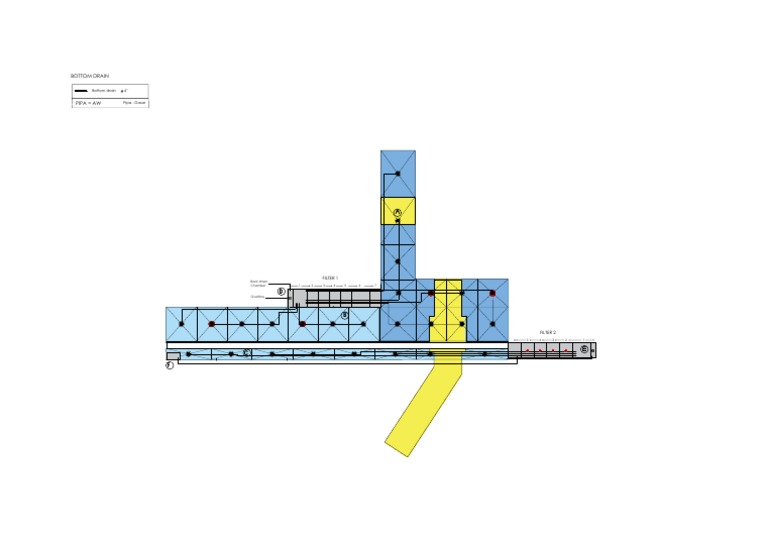 Bottom Drain System Layout | PDF