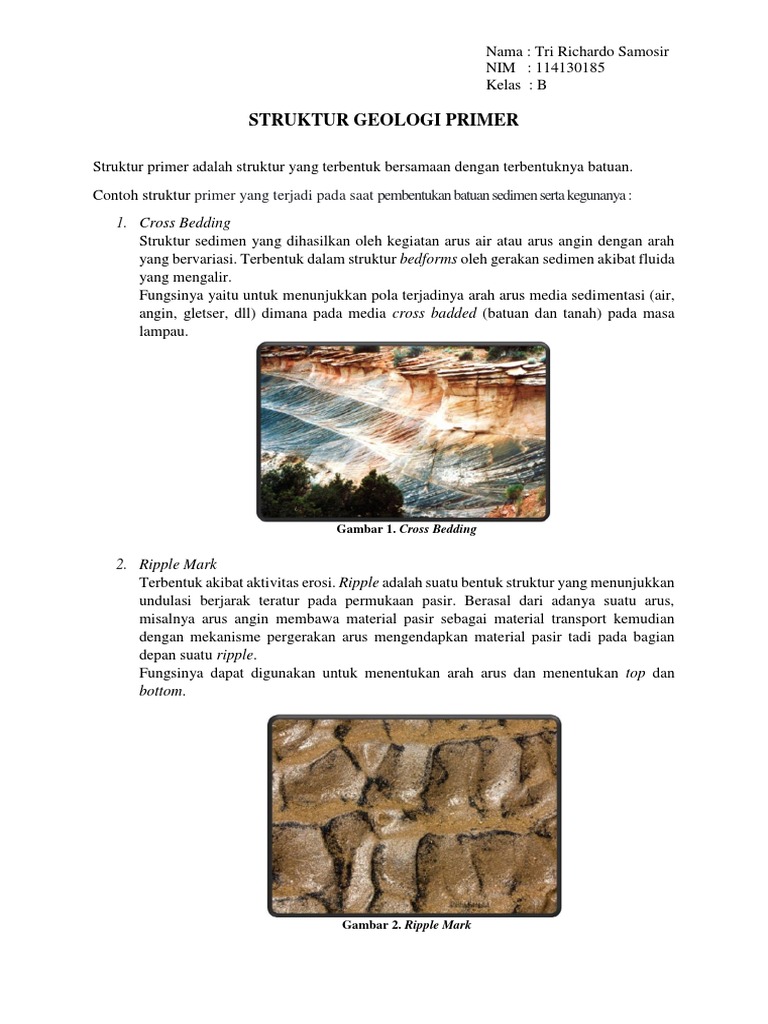 Struktur Geologi Primer | PDF