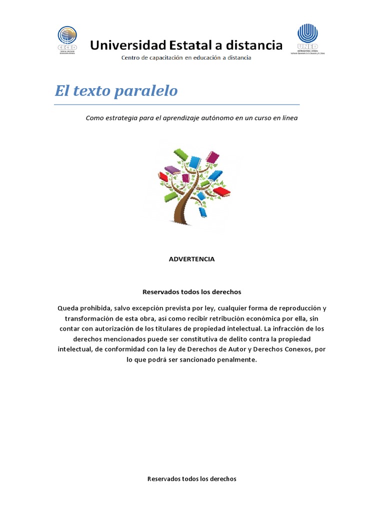 El Texto Paralelo | Descargar gratis PDF | Cambio | Aprendizaje