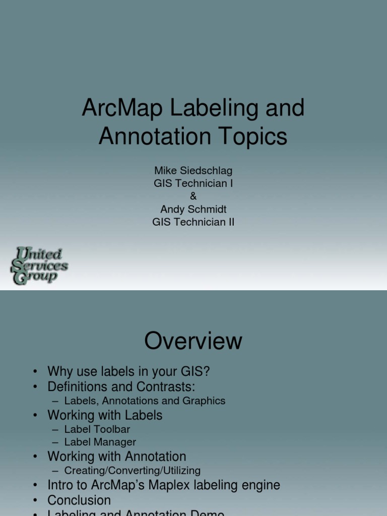 Labeling Annotation | PDF | Map | Geographic Information System