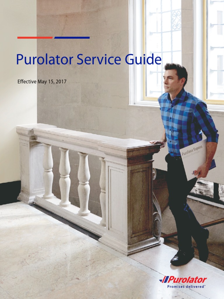Purolator Service Guide English | PDF | Cargo | Logistics