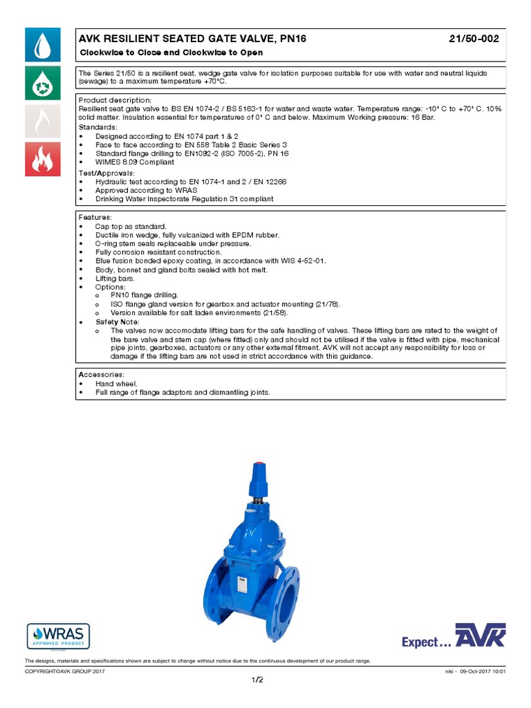 AVK | PDF | Valve | Pipe (Fluid Conveyance)