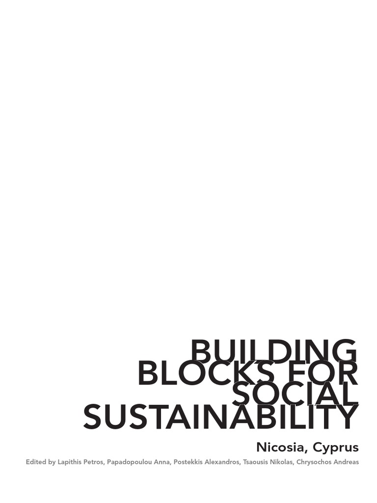 Building Blocks For Social Sustainability: Nicosia, Cyprus | PDF ...