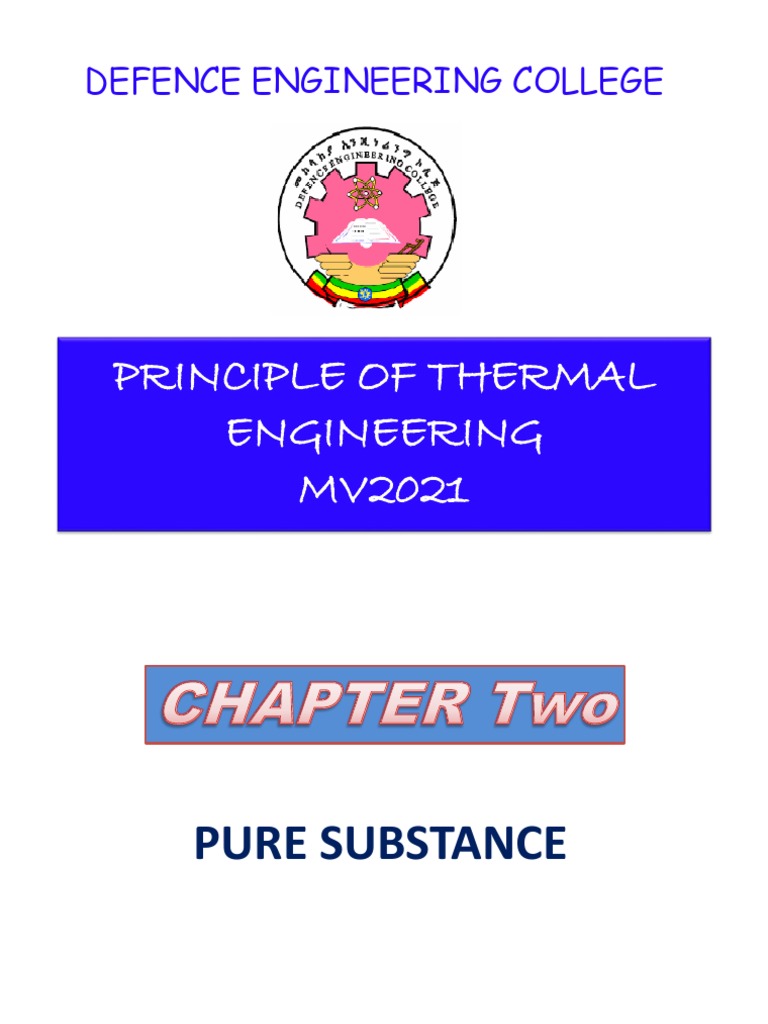 Principle of Thermal Engineering-2 | PDF | Phase (Matter) | Phase Diagram