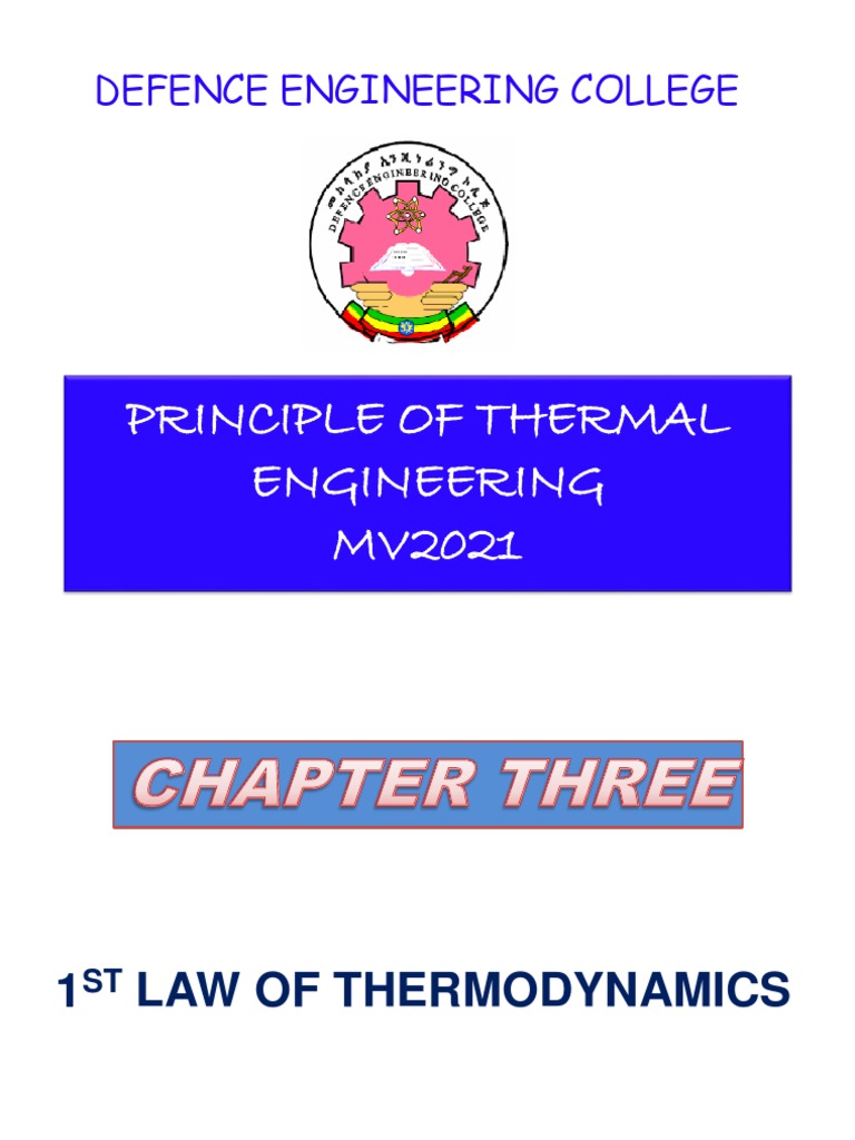 Principle of Thermal Engineering-3 | PDF | Heat | Turbine