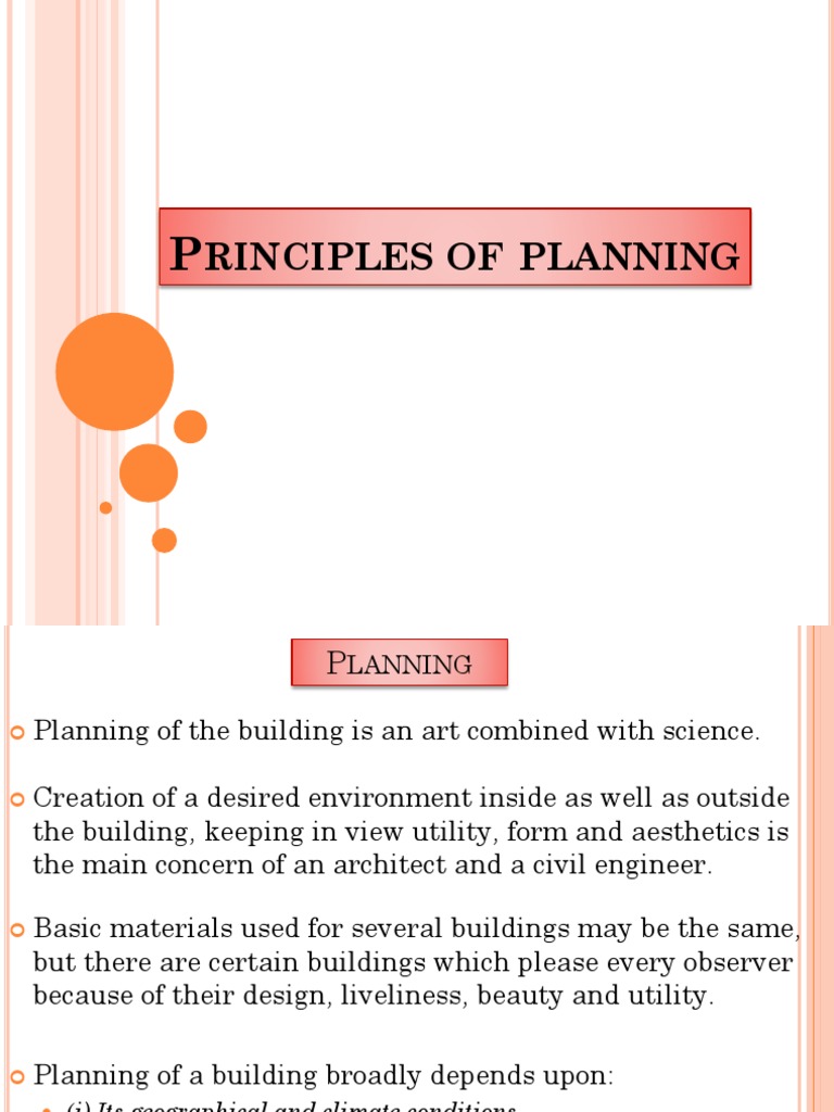 Principles of Planning | Download Free PDF | Window | Ventilation ...
