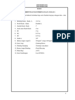 Perhitungan Sagrod dan Gording Atap | PDF
