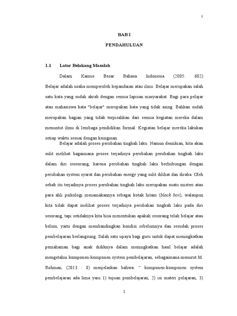 Bab1-5 & Daftar Pustaka | PDF | Kesehatan Holistik | Sains & Matematika