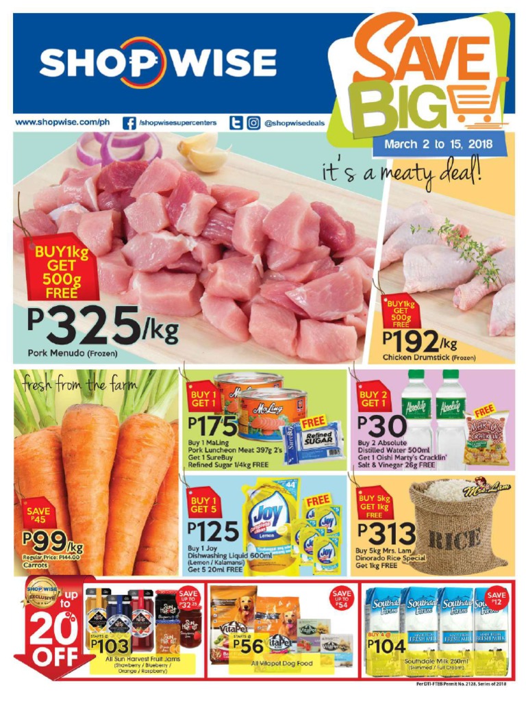 Shopwise Save Big 2018 - Issue 5 | PDF | Marketing | Business