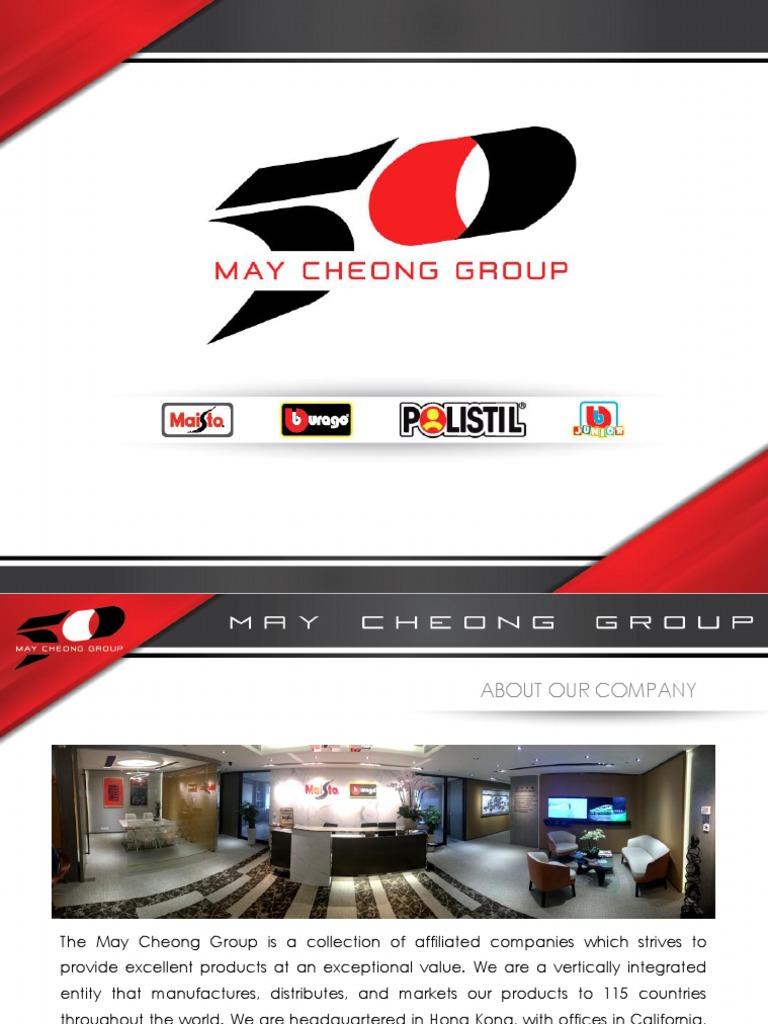 May Cheong Group: Toy Manufacturer Overview | PDF | Industries ...