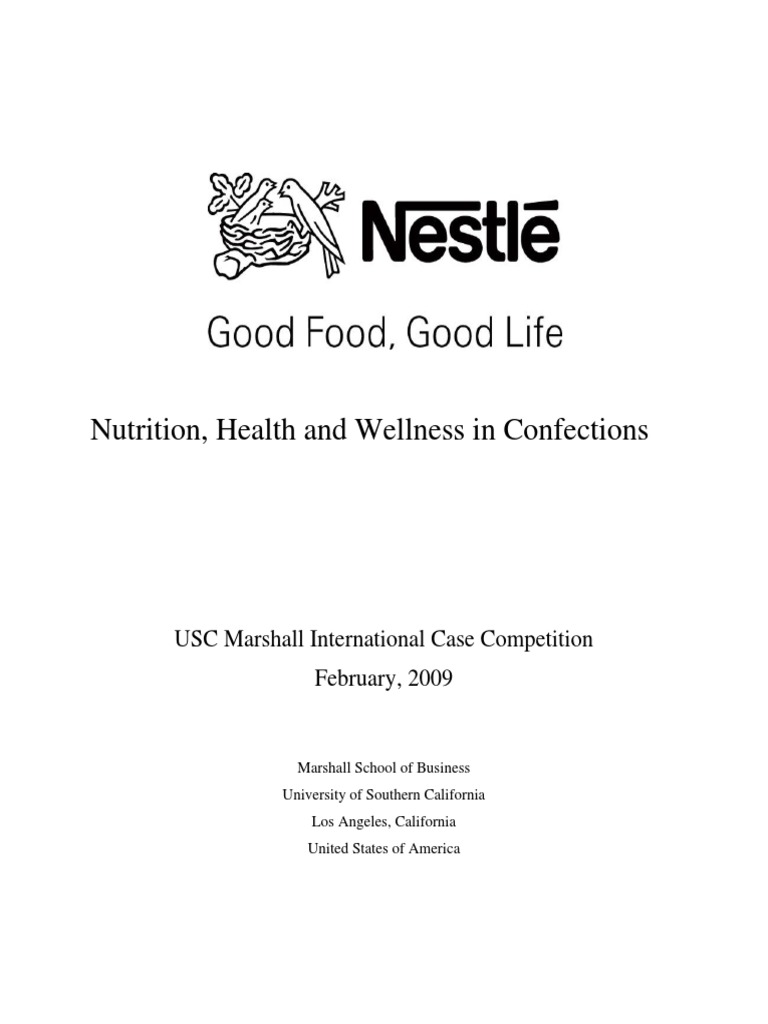 Nestle Case 2009 | PDF | Nestlé | Soft Drink