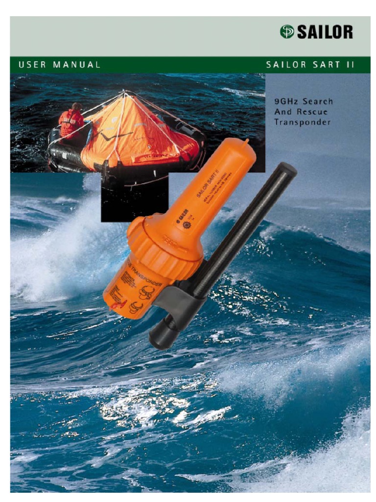 Sailor Sart II | PDF | Radar | Antena (Radio)