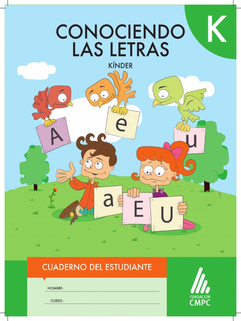 208 Conociendo Las Letras - K 2017 | PDF | Vocal | Fonología