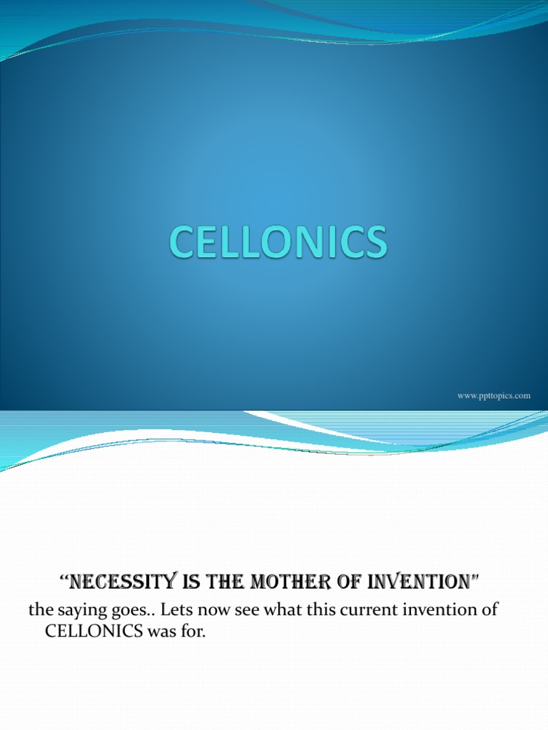 CELLONICS Technology | PDF | Ultra Wideband | Wireless
