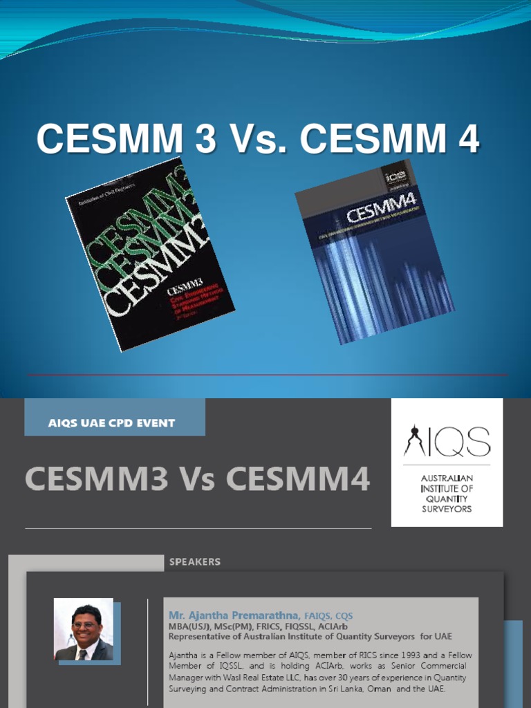 CESMM 3 Vs CESSM 4 - 23-01-2018 | PDF | Road Surface | Asphalt
