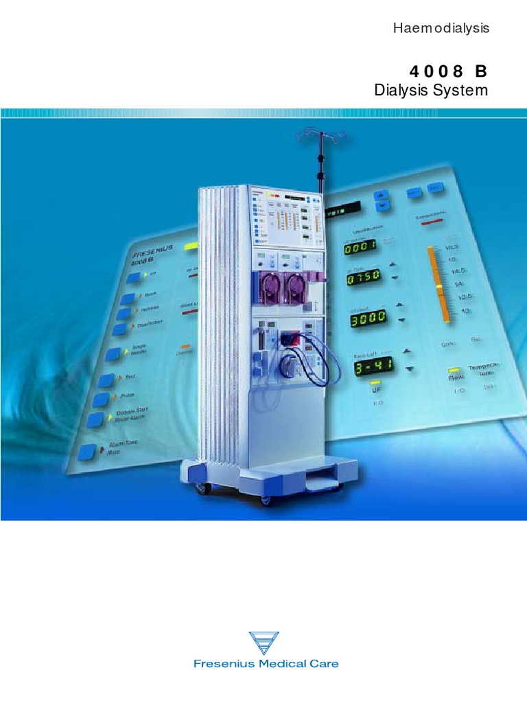 Fresenius Manual 4008B PDF | PDF | Dialysis | Hemodialysis