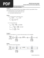 Per Unit System in Power Systems | PDF | Transformer | Electrical Impedance