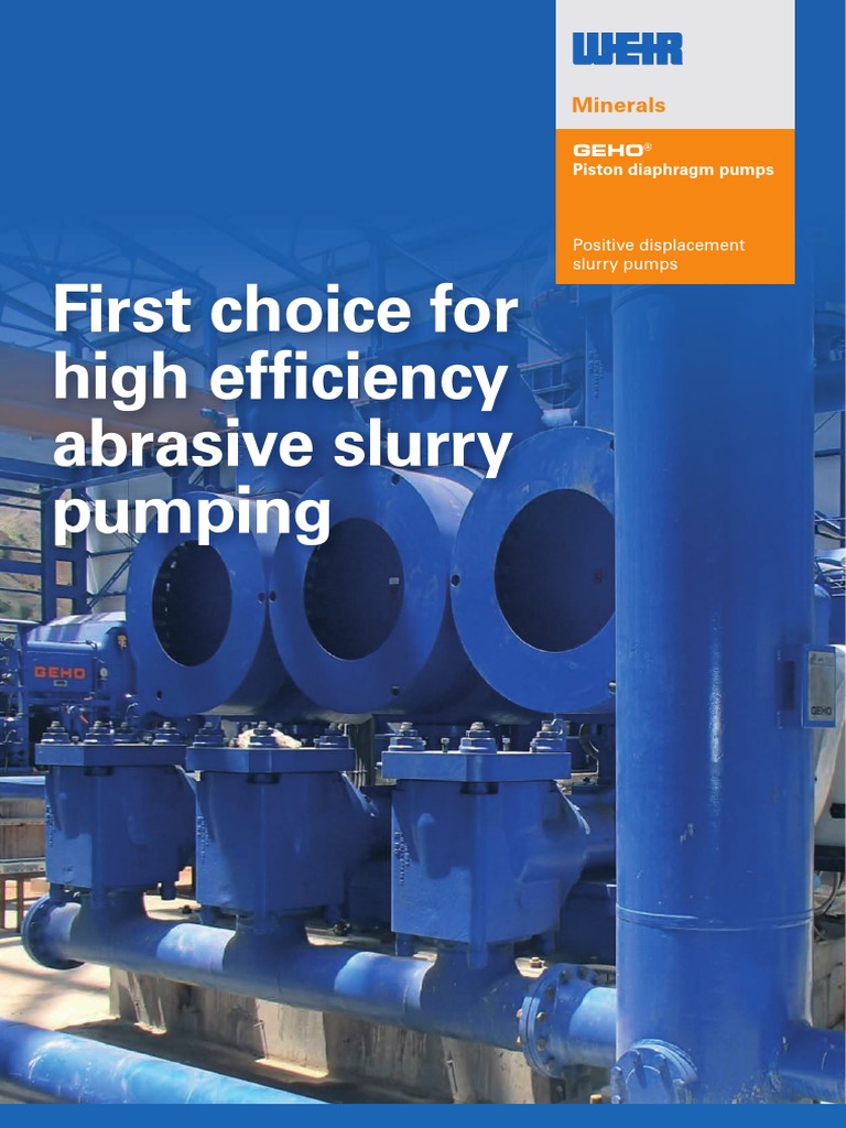 Brochure Geho Zpm Tzpm 2016 Web | Pump | Valve