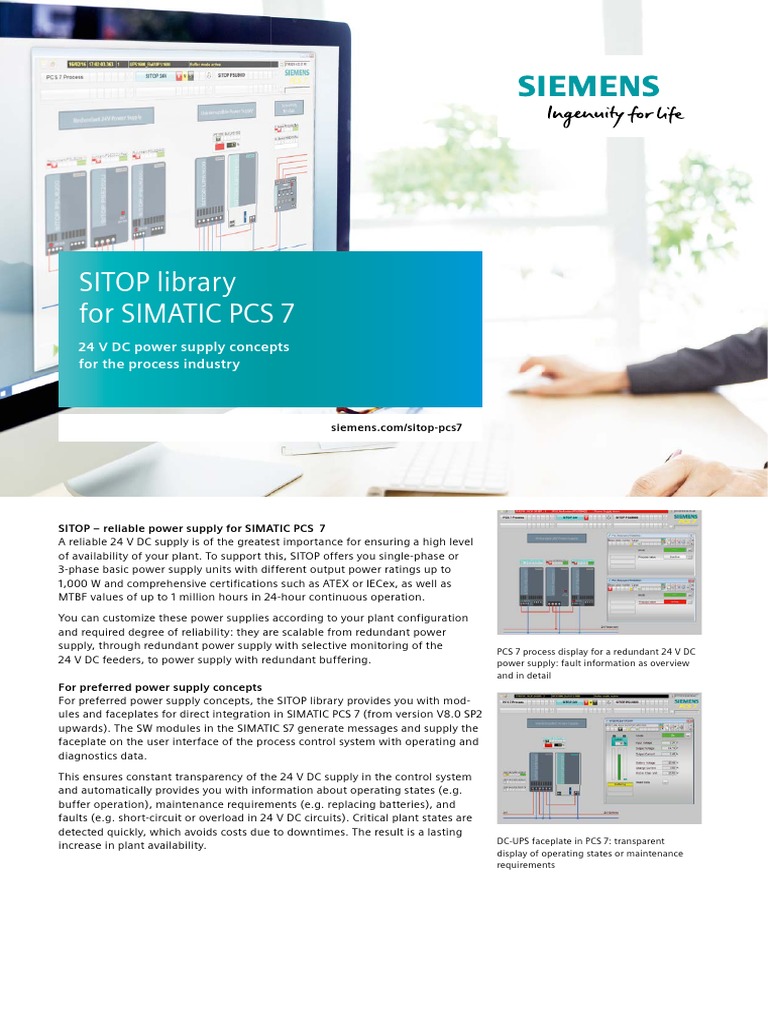 Sitop Library Pcs7 en | PDF | Power Supply | Electronic Engineering