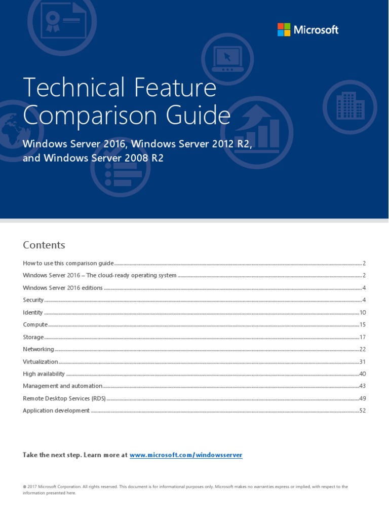 WIndows Server 2016 | PDF | Active Directory | Hyper V