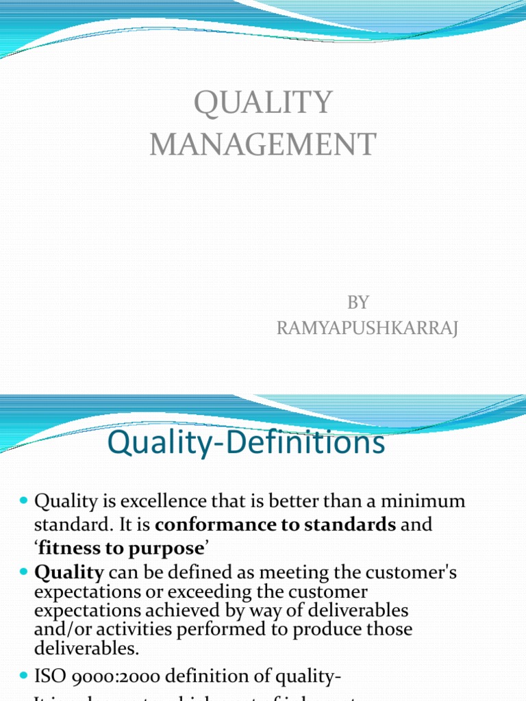 Quality Management | Mercedes Benz | Quality Management