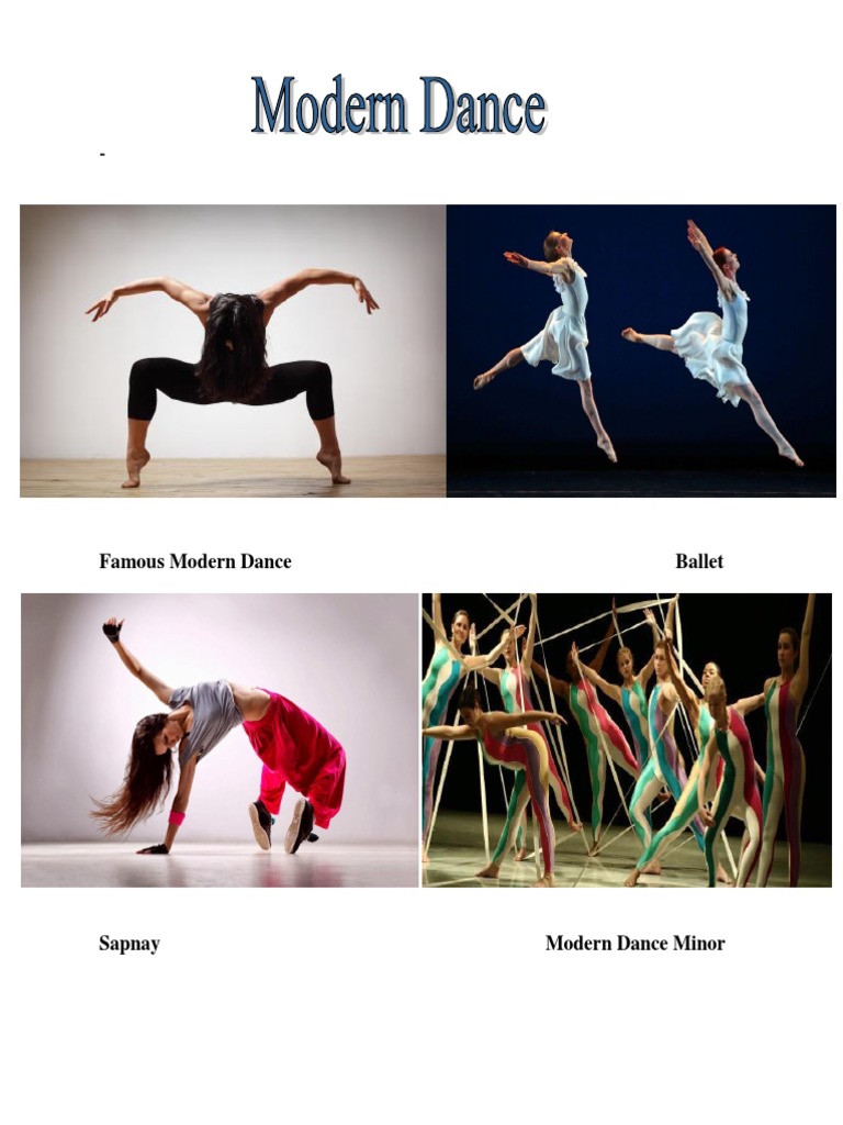 Famous Modern Dance | PDF