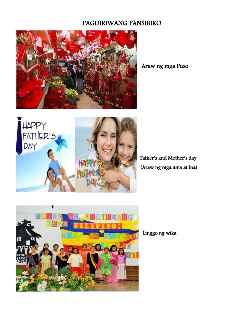 Pagdiriwang Pansibiko | PDF