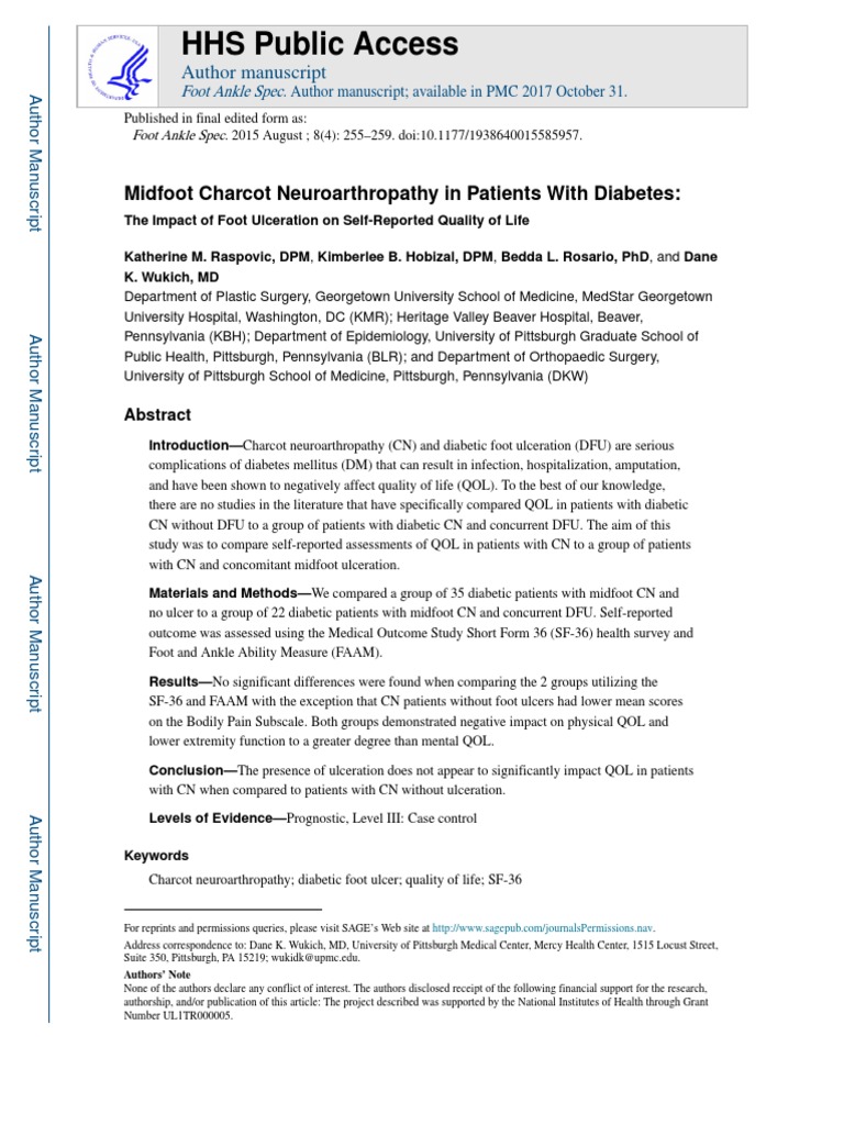 Ulkus DM Pubmed | PDF | Comorbidity | Diabetes Mellitus