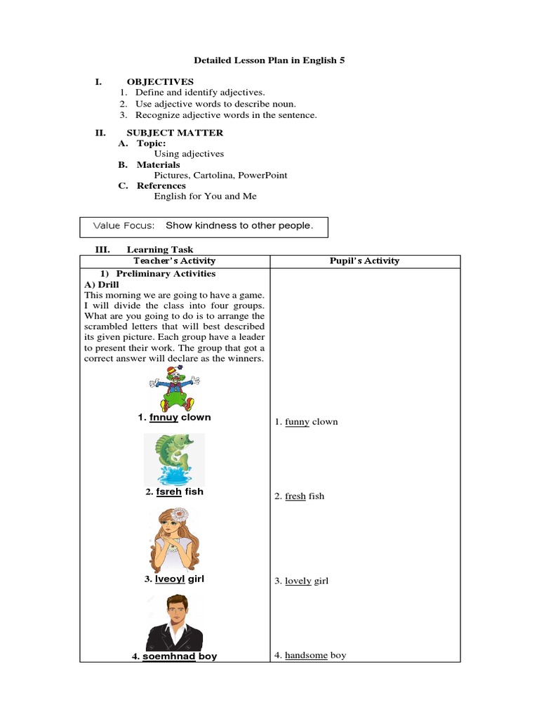 Adjectives | PDF | Adjective | Noun