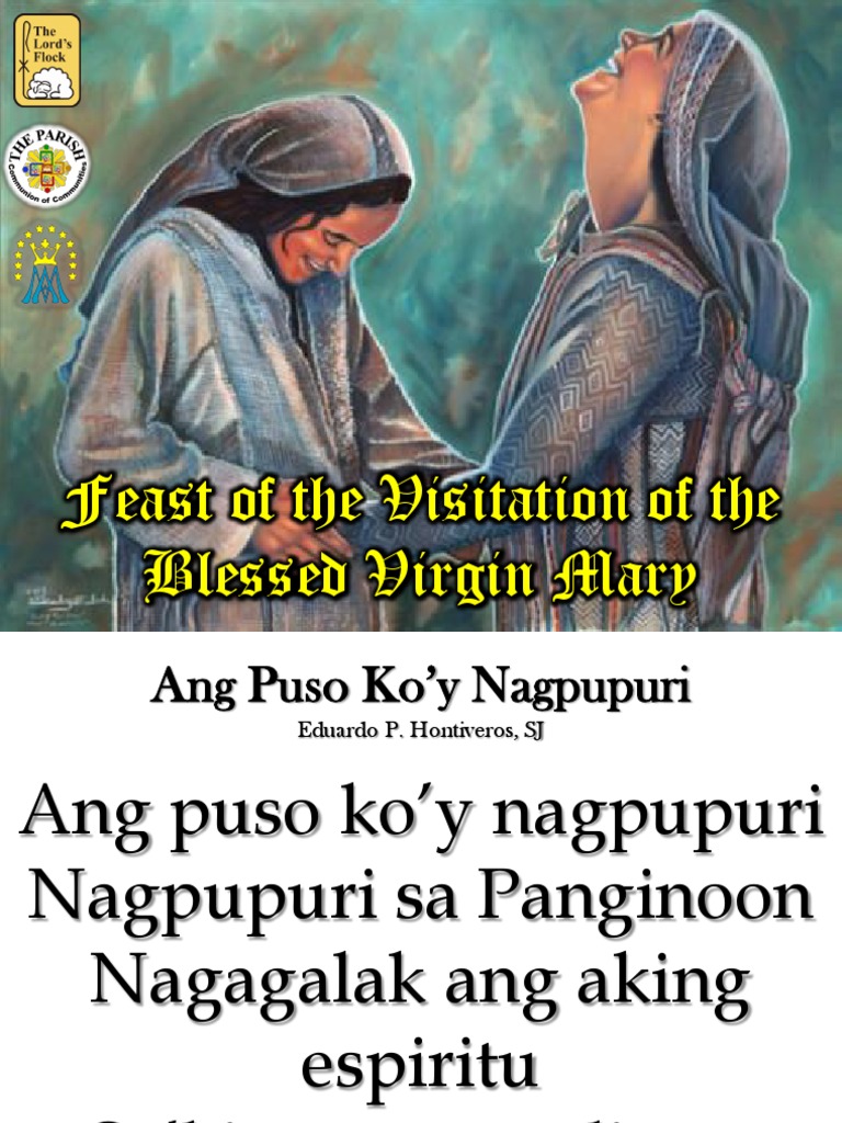 Feast of The Visitation of The BVM PowerPoint Presentation | PDF