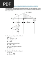 Pert.7 - Beban Merata Dan Kombinasi + Segitiga | PDF