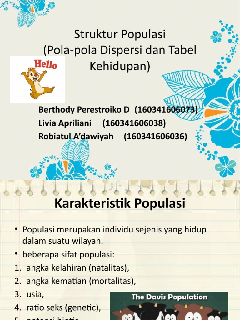 Struktur Populasi | PDF