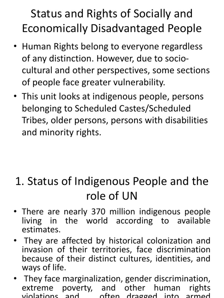 UNIT 3 Human Rights | PDF | Human Rights | United Nations