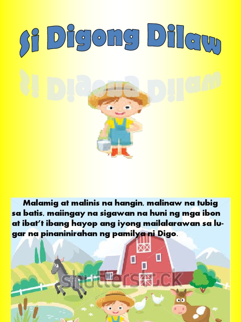 Si Digong Dilaw | PDF
