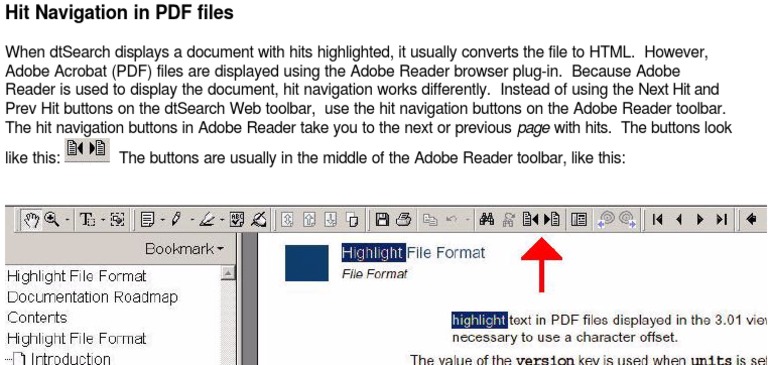 Hit Navigation in PDF Files: The Buttons Are Usually in The Middle of ...