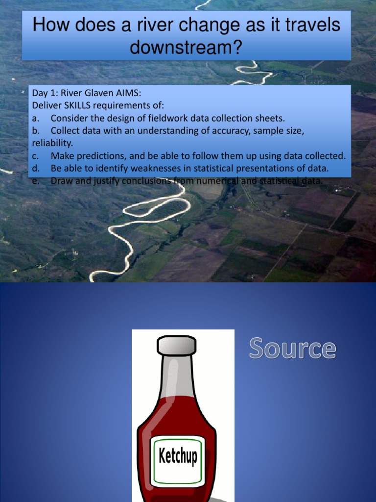 Rivers Fieldwork Intro Presentation | PDF | River | Erosion