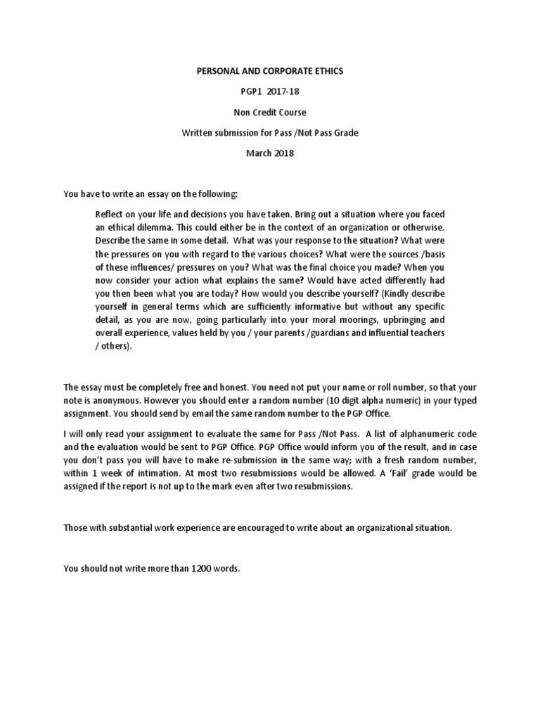 Pce Assignment 2017-18 | PDF